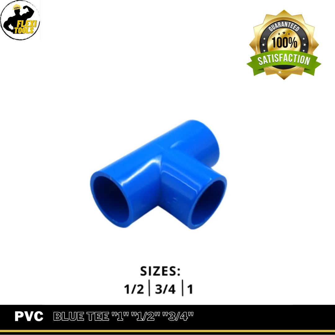 PVC BLUE TEE "1" "1/2" "3/4" | Lazada PH