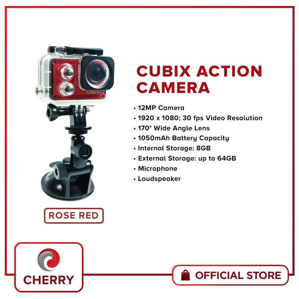 Cubix Action Camera | Lazada PH