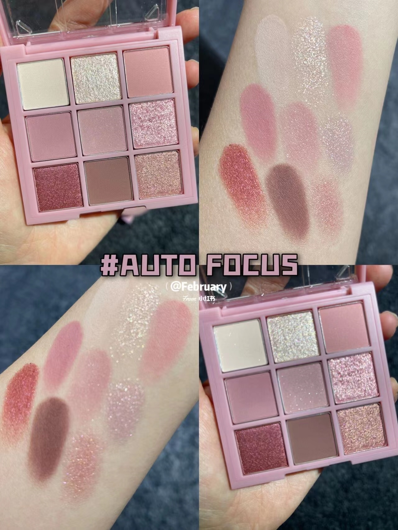 South Korea 3CE transparent shell warmcool nine-color acrylic eyeshadow ...