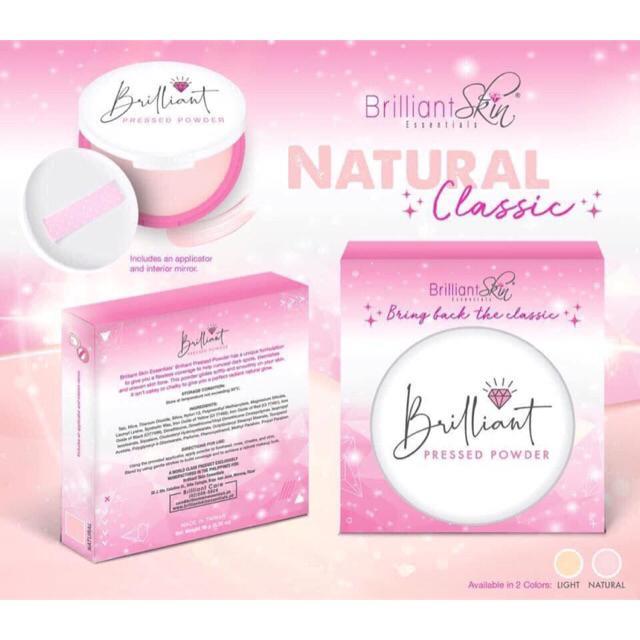 AUTHENTIC Brilliant Skin Pressed Powder LIGHT / NATURAL | Lazada PH