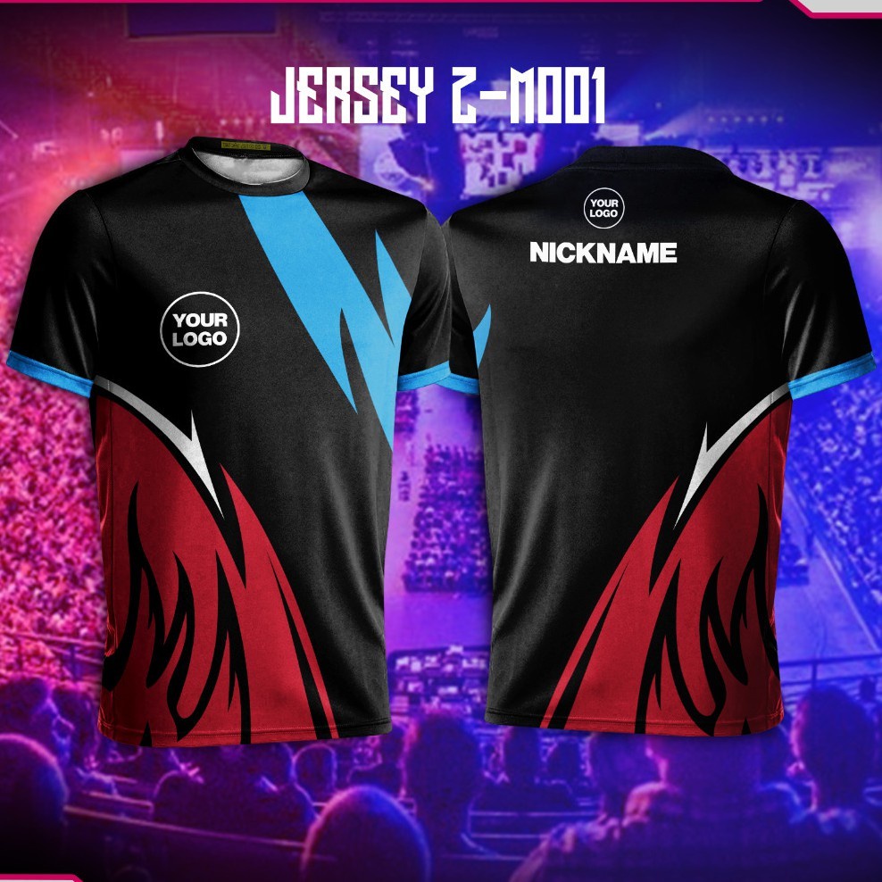 Jersey Kaos Baju Gaming ESPORT SQUAD TEAM FREE FIRE, MOBILE LEGEND ...