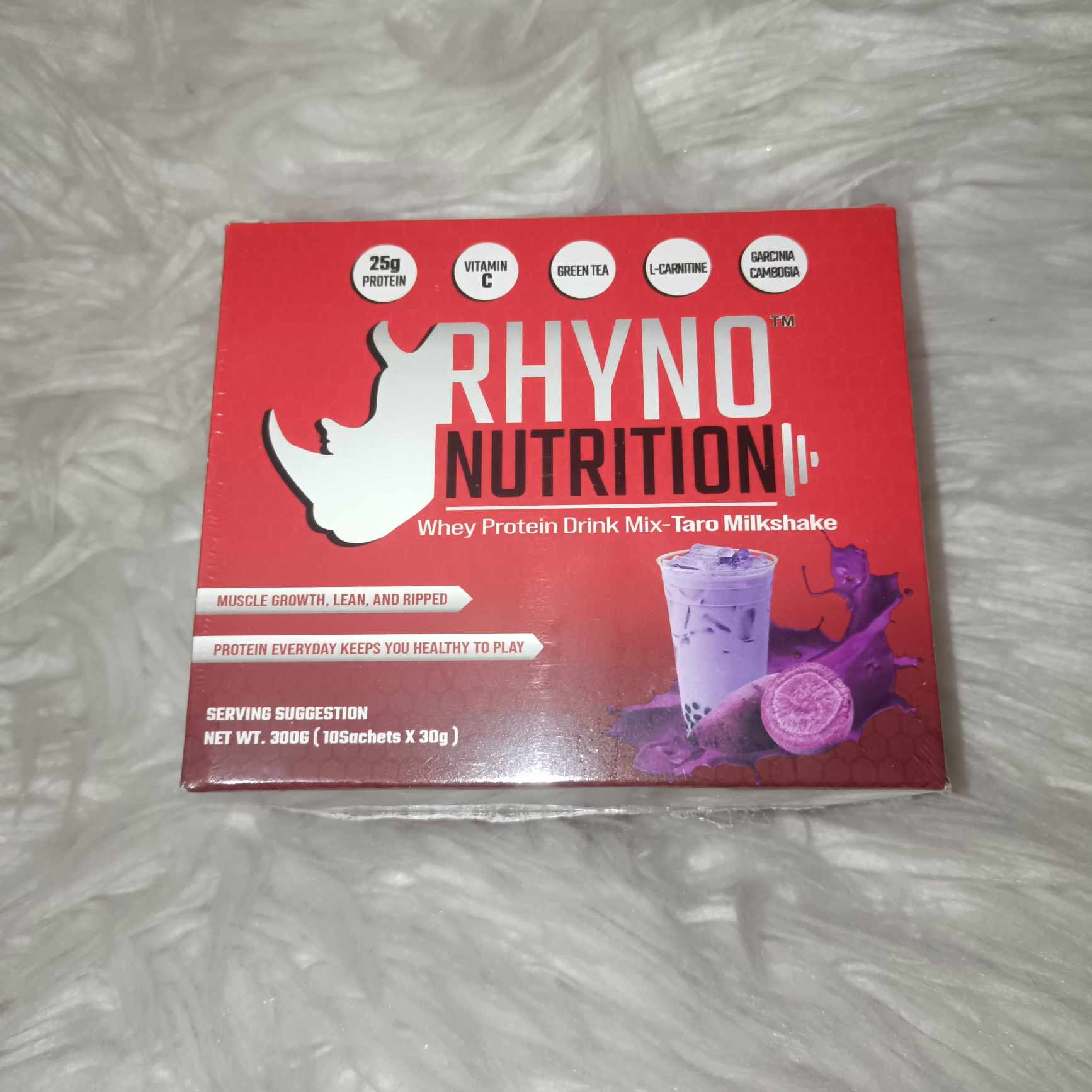 RHYNO NUTRITION WHEY PROTEIN DRINK MIX 10 SACHETS | Lazada PH