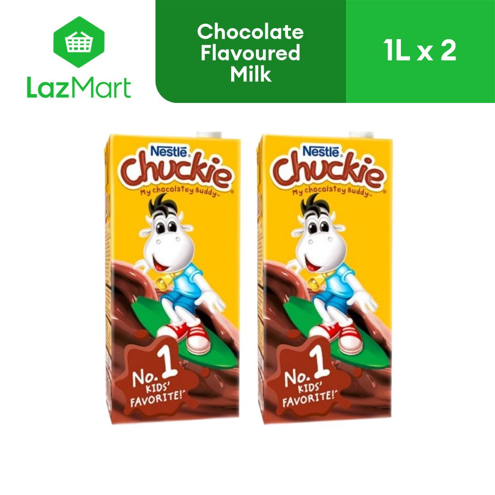 NESTLÉ CHUCKIE Opti-Grow Chocolate Flavoured Milk 1L - Pack of 2 | Lazada