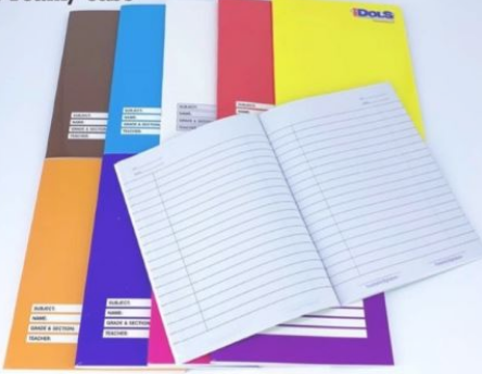 IDOLS RANDOM BRAND Spiral Yarn Notebook Colored Cover and w ...