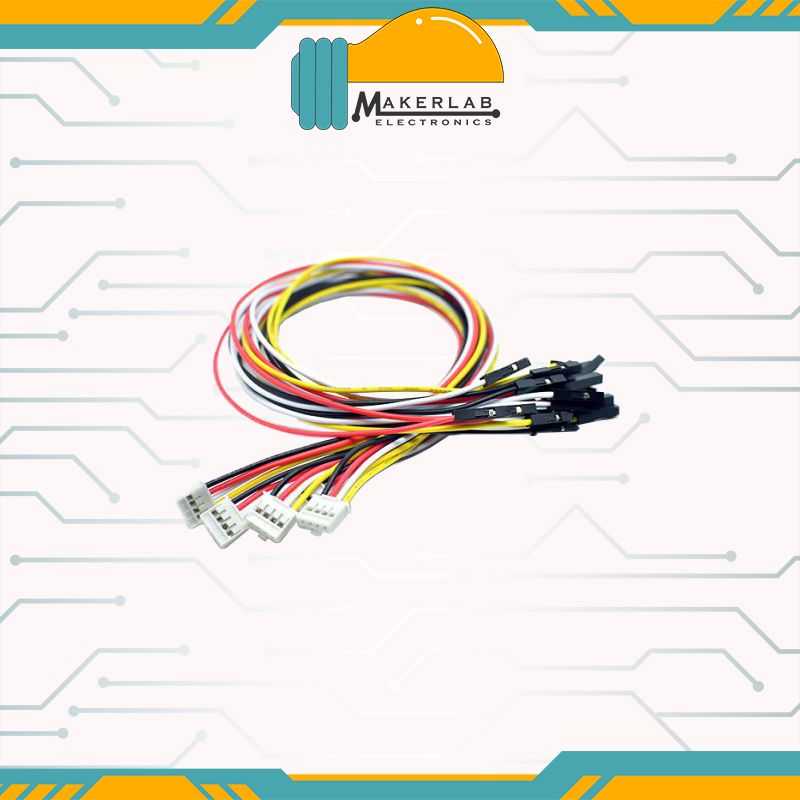 Grove - 4 pin Female/Male Jumper to Grove 4 pin Conversion Cable (5 pcs ...