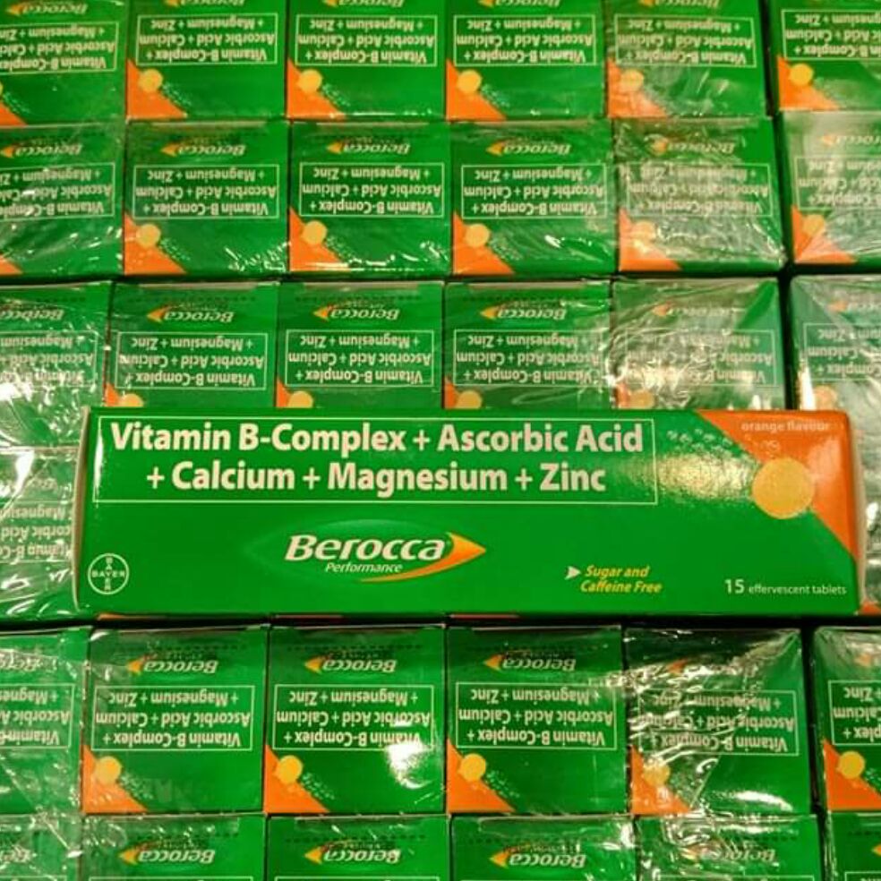 BEROCCA 15 PCS BUY 1 TAKE 1! (Vitamin B complex+Ascorbic acid+calcium ...
