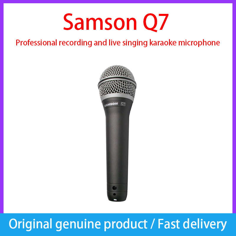 SAMSON Q7 Professional Dynamic Microphone Vocal & Instrument Pick Up ...