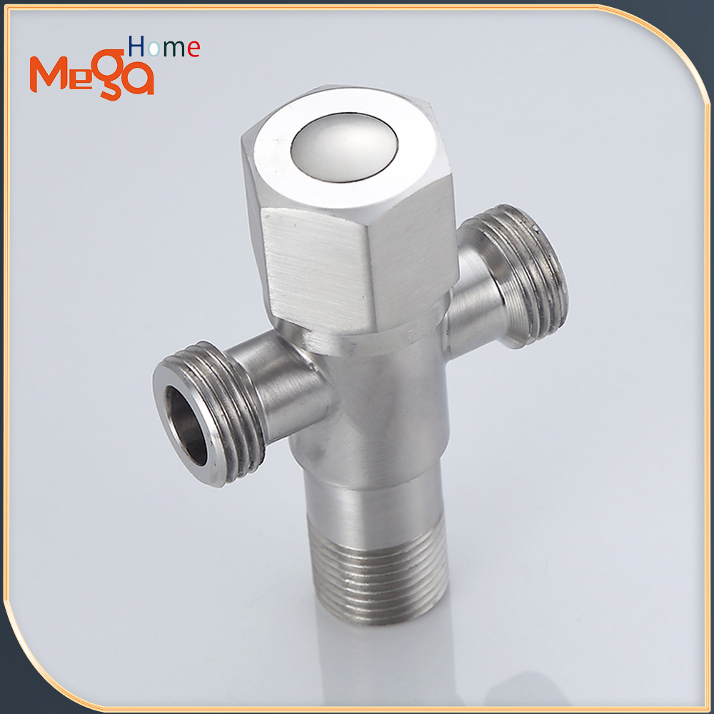angle valve 2 way Stainless Steel Toilet Faucet Angle Valve For Toilet ...