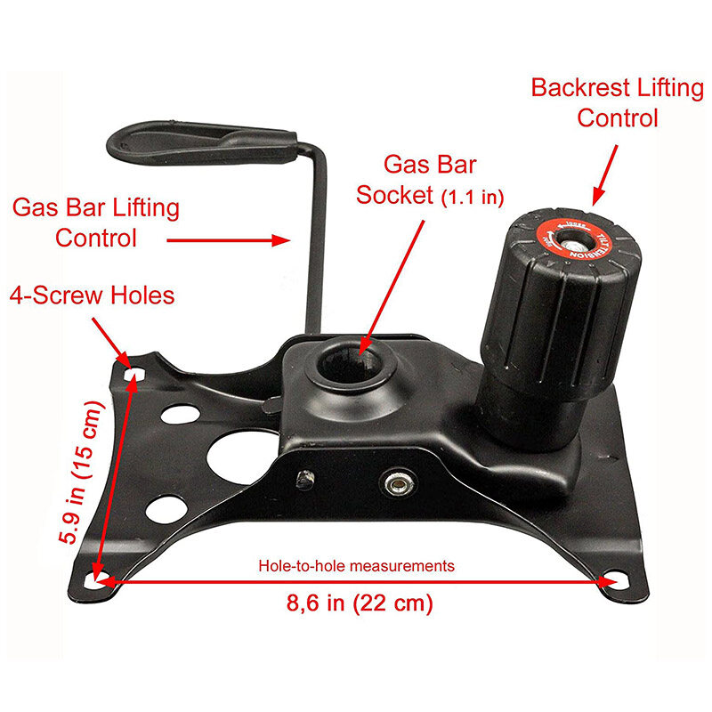 Replacement - Heavy Duty Office Chair Tilt Control Mechanism Swivel ...