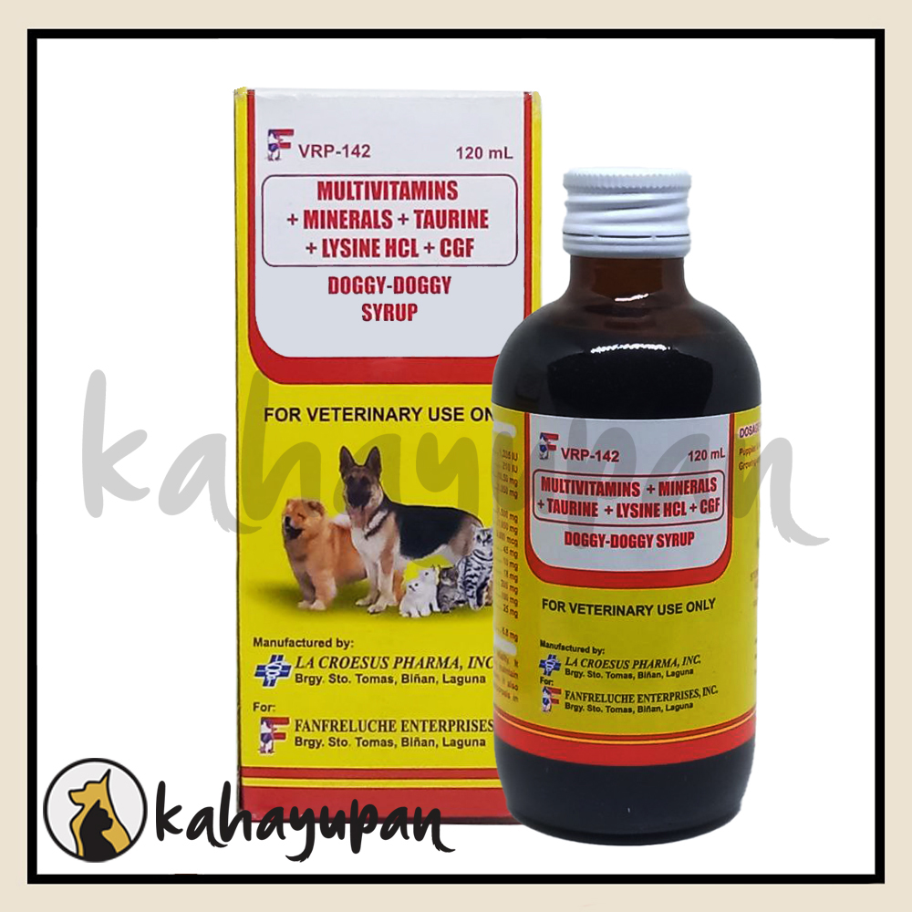Happy Pets Doggy-Doggy Syrup Performance Enhancer 120ml | Lazada PH