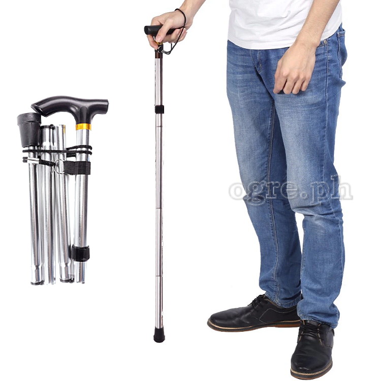 Foldable Aluminum Walking Cane | Lazada PH