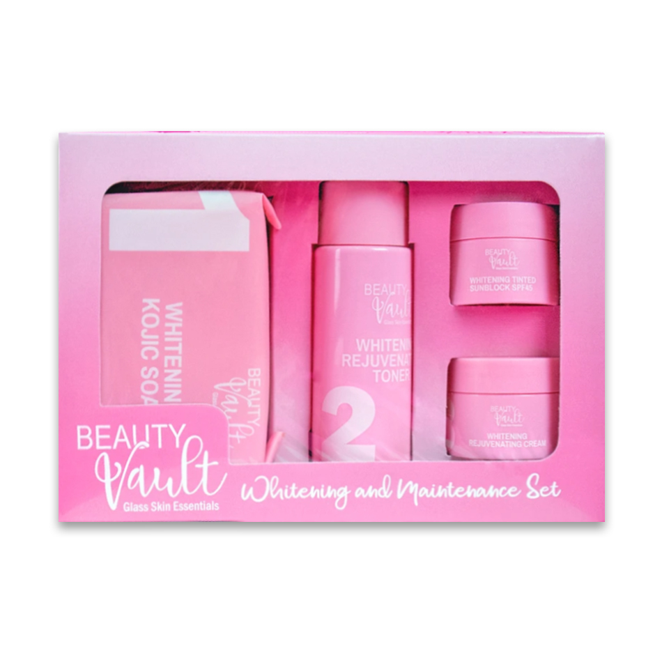 Beauty Vault Glass Skin Essentials Premium Rejuvenating Set / Whitening ...