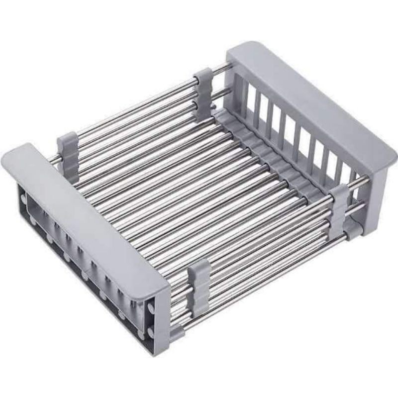 Retractable Sink Water Filter Rack Drain Basket Stainless Steel Kitchen ...