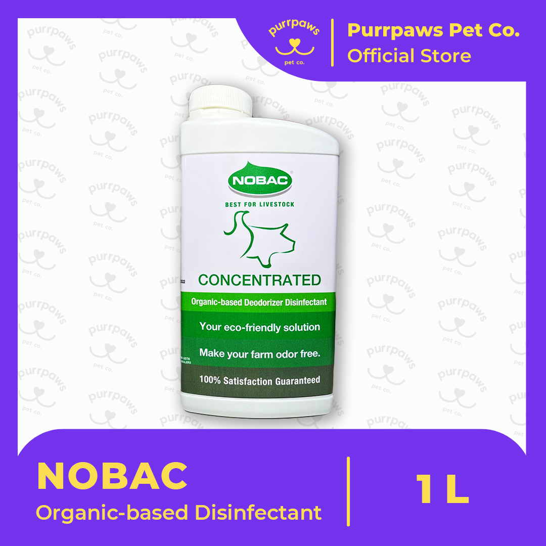 NOBAC Organic-Based Deodorizer Disinfectant (1 LITER) | Lazada PH