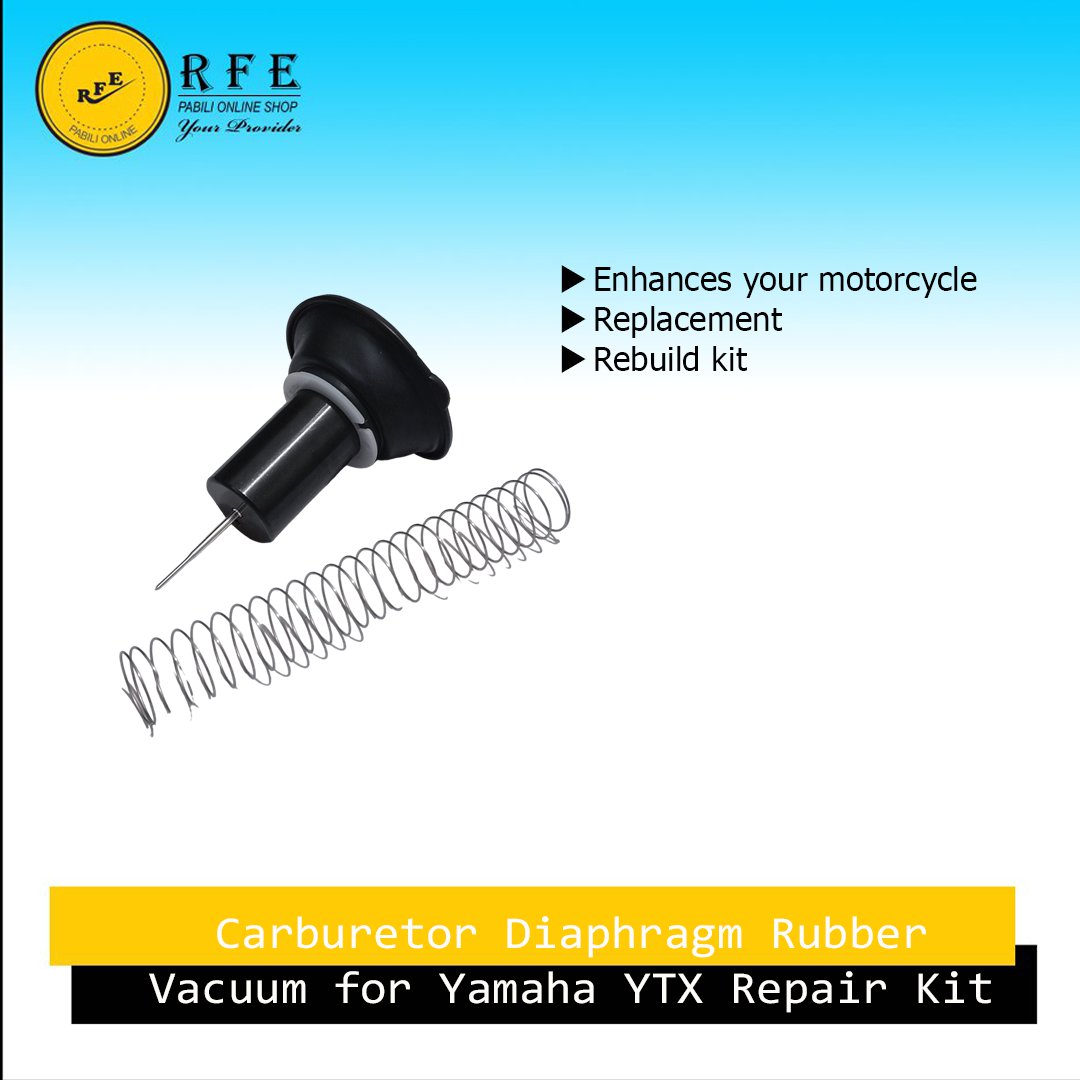 Carburetor Diaphragm Rubber Vacuum for Yamaha YTX Repair Kit | Lazada PH