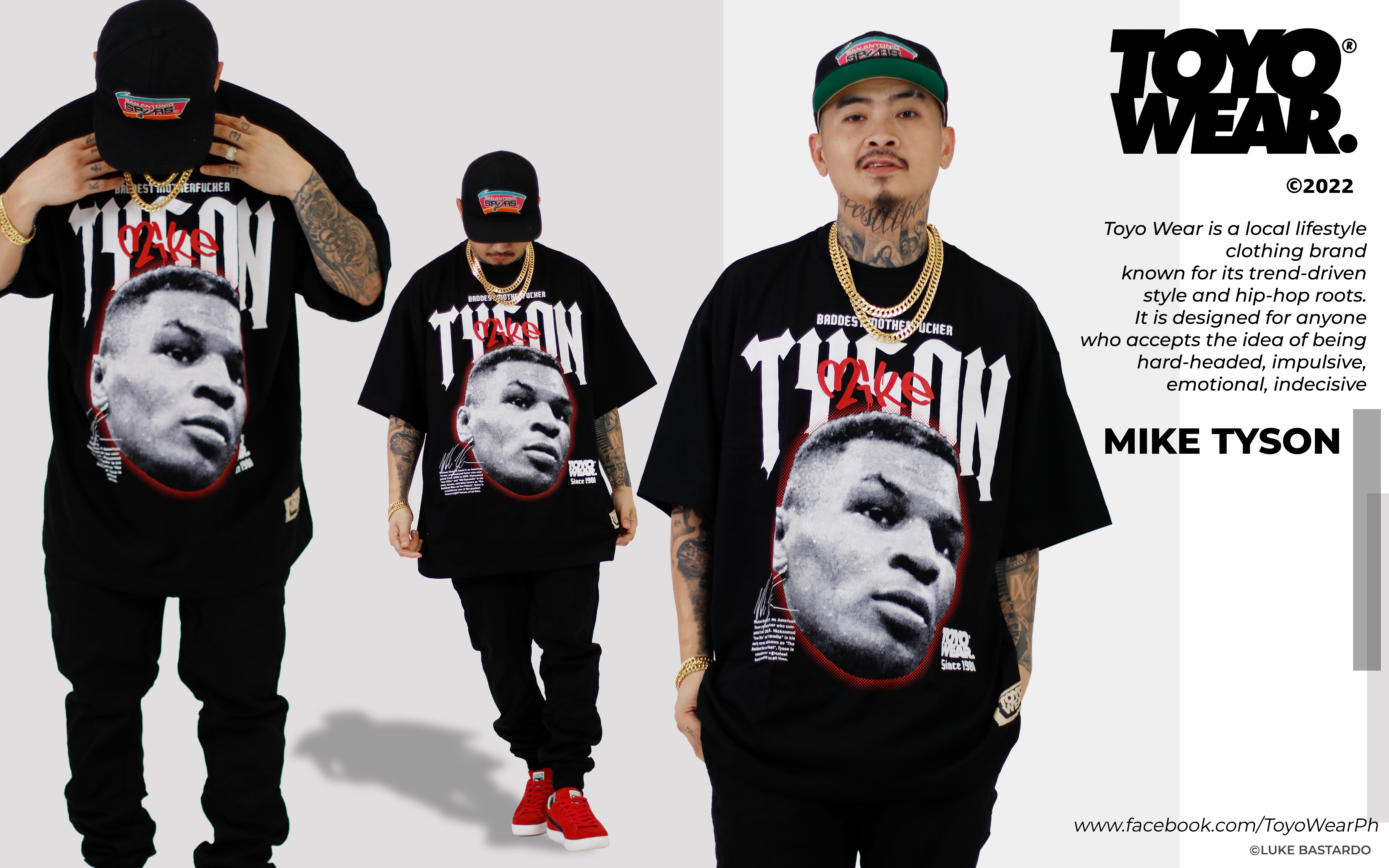 Toyo Wear Mike Tyson Tee | Lazada PH
