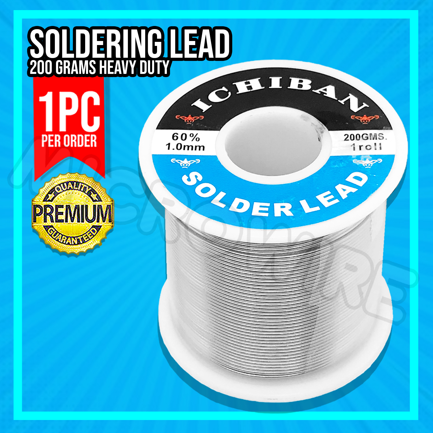 Original ICHIBAN Soldering Lead 200G 1 Roll 1.0mm Thickness 60/40 ...