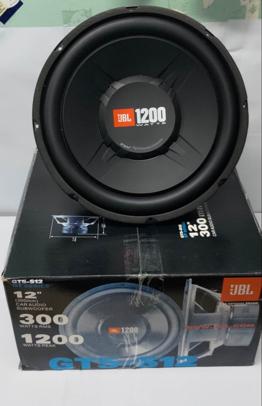 GT5 S12 JBL 1200 Watts Subwoofer Dual Magnet Speaker | Lazada PH