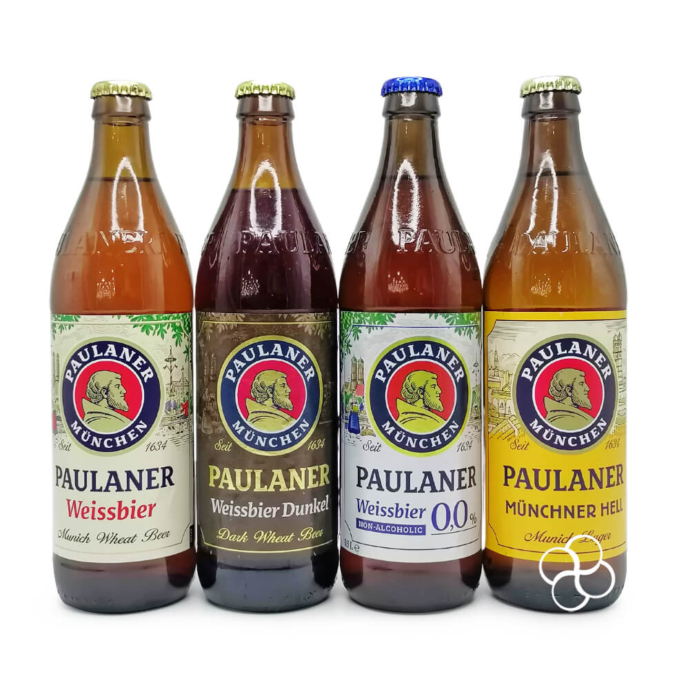 Paulaner Beer Bottle Variety Pack 4 x 500mL | Lazada PH