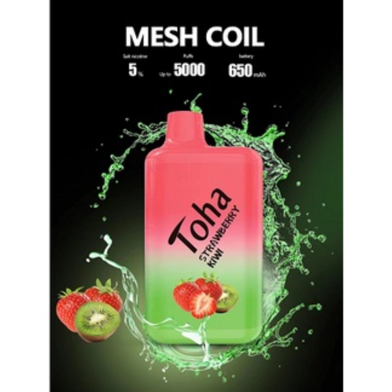 disposable vape ☞TOHA 5000Puffs / DISPOSABLE VAPE RECHARGEABLE IT4B ...