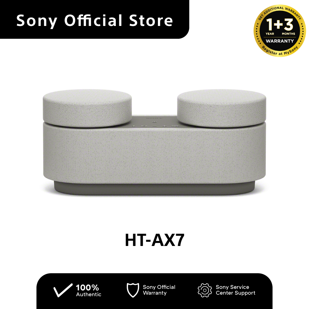 SONY HT-AX7 Portable Theater System with 360 Spatial Sound Mapping | Lazada PH