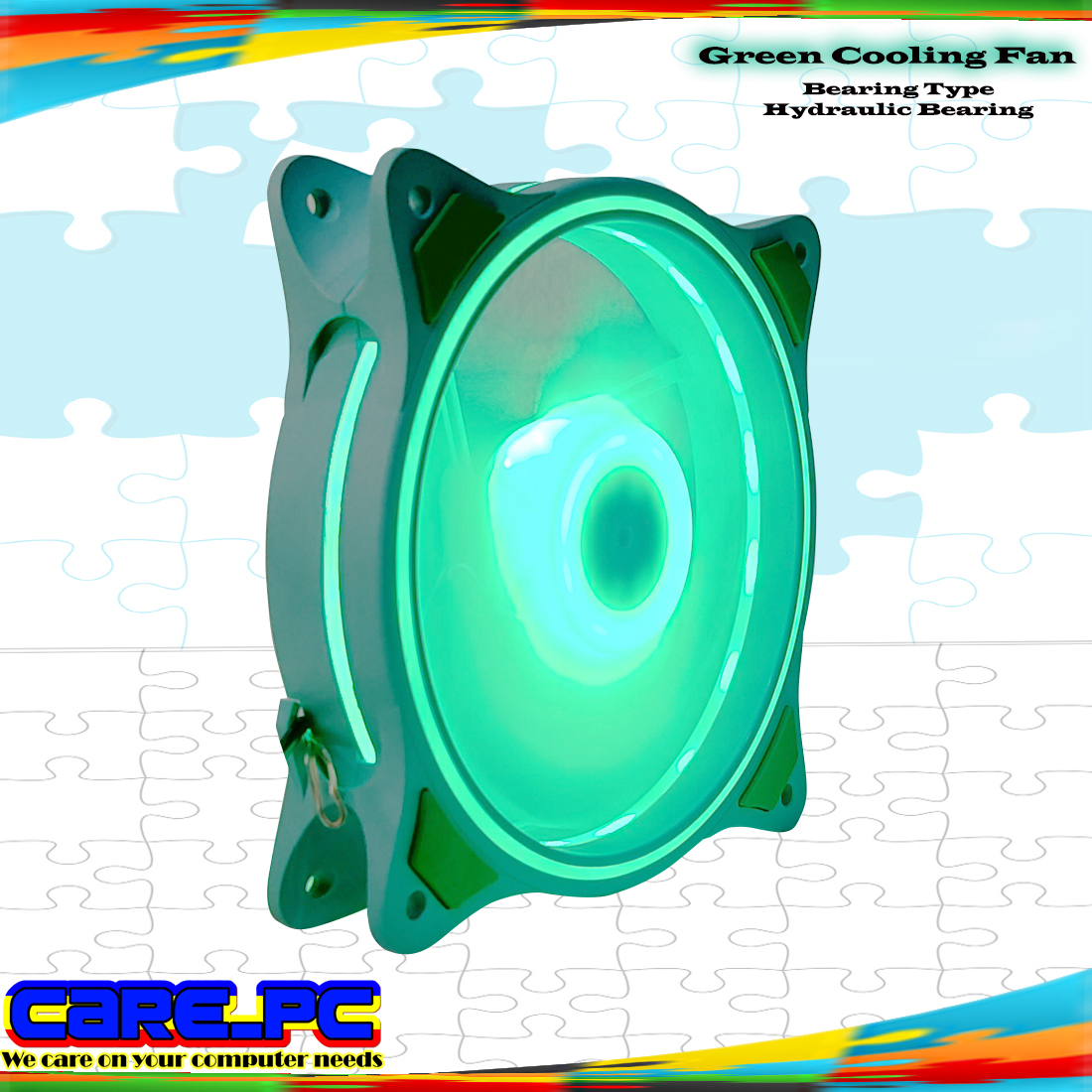 GSTORM Green Cooling FAN 120mm. Bearing: Hydraulic Brushless. | Lazada PH