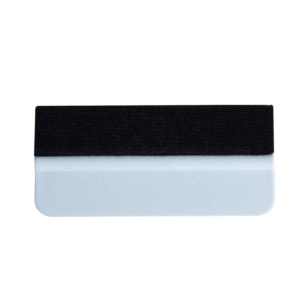 WR-36 Small WHITE Soft Squeegee select from With or Without Felt for ...