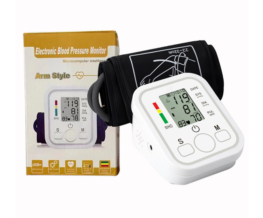 Original Electronic Blood Pressure Monitor Arm type, Arm style blood ...