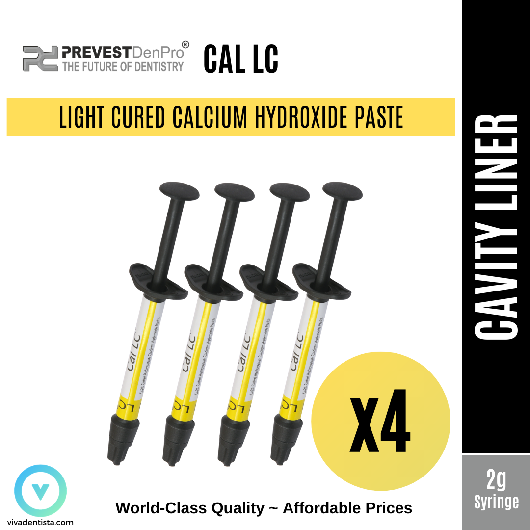 PREVEST DENPRO Cal LC Kit (Light Curing Radiopaque Calcium Hydroxide ...