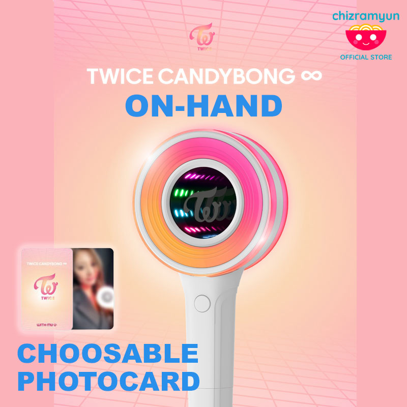 TWICE Lightstick Candybong Infinity Official Bluetooth Light Stick On-Hand Kpop | Lazada PH