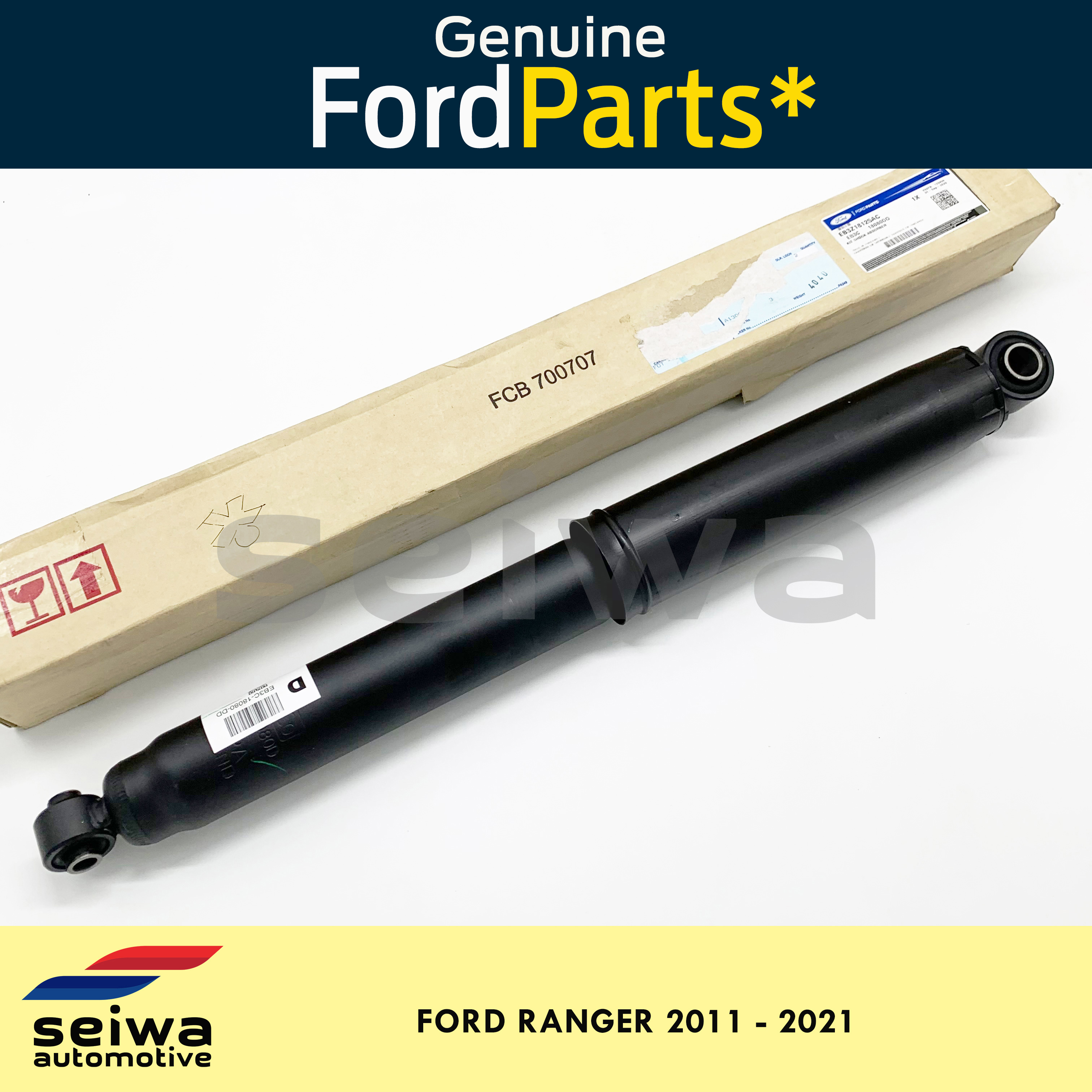 [1 PIECE][2012 - 2022] Ford Ranger Shock Absorber Rear - Genuine Ford ...