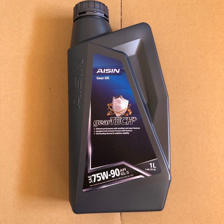 アイシン ギアオイル 75W-90 AISIN GEAR OIL 75W90 1L 摩耗防止性 酸化安定性 GL-5 MTF1001｜メンテナンス
