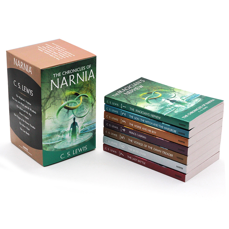 The chronicles of Narnia chronicles of Narnia 1-7 boxed complete works ...