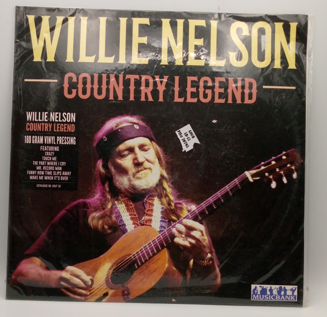 Willie Nelson Country Music Legend Vinyl Plaka Music Disc LP Record ...