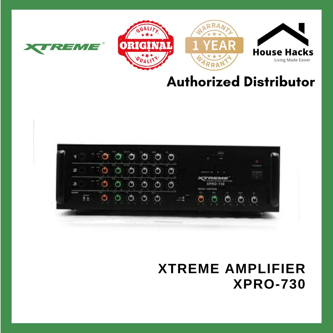 Xtreme Amplifier XPRO-730 (House Hacks) | Lazada PH