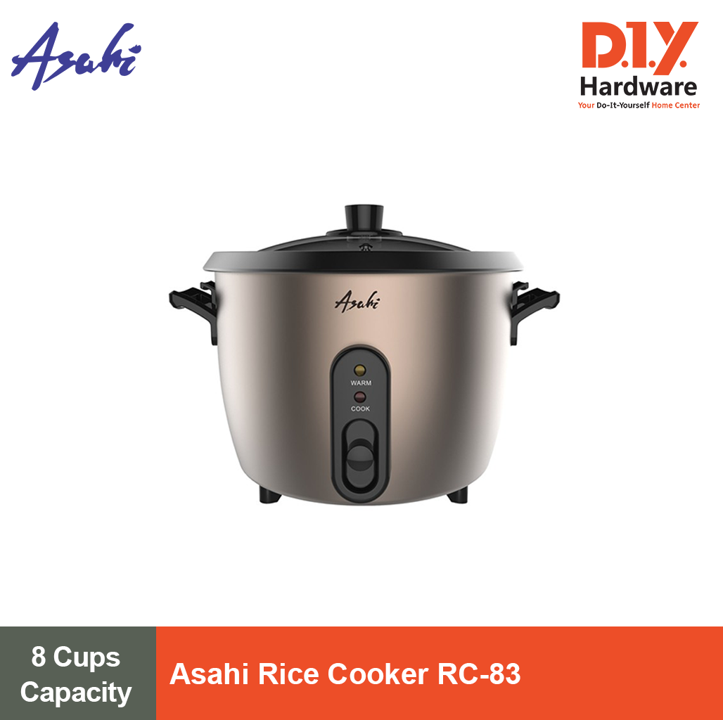 Asahi RC 83 8 Cups Rice Cooker - DIYH ONLINE EXCLUSIVE | Lazada PH