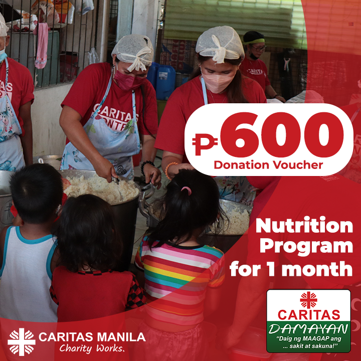 Caritas Manila Damayan Nutrition Program - Php 600 | Lazada PH