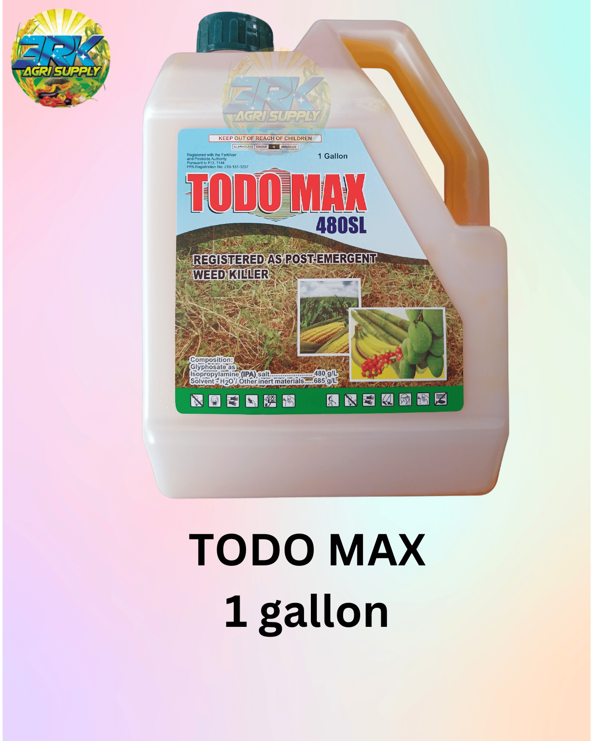 Todomax 480SL Glyphosate herbicide 1gallon | Lazada PH