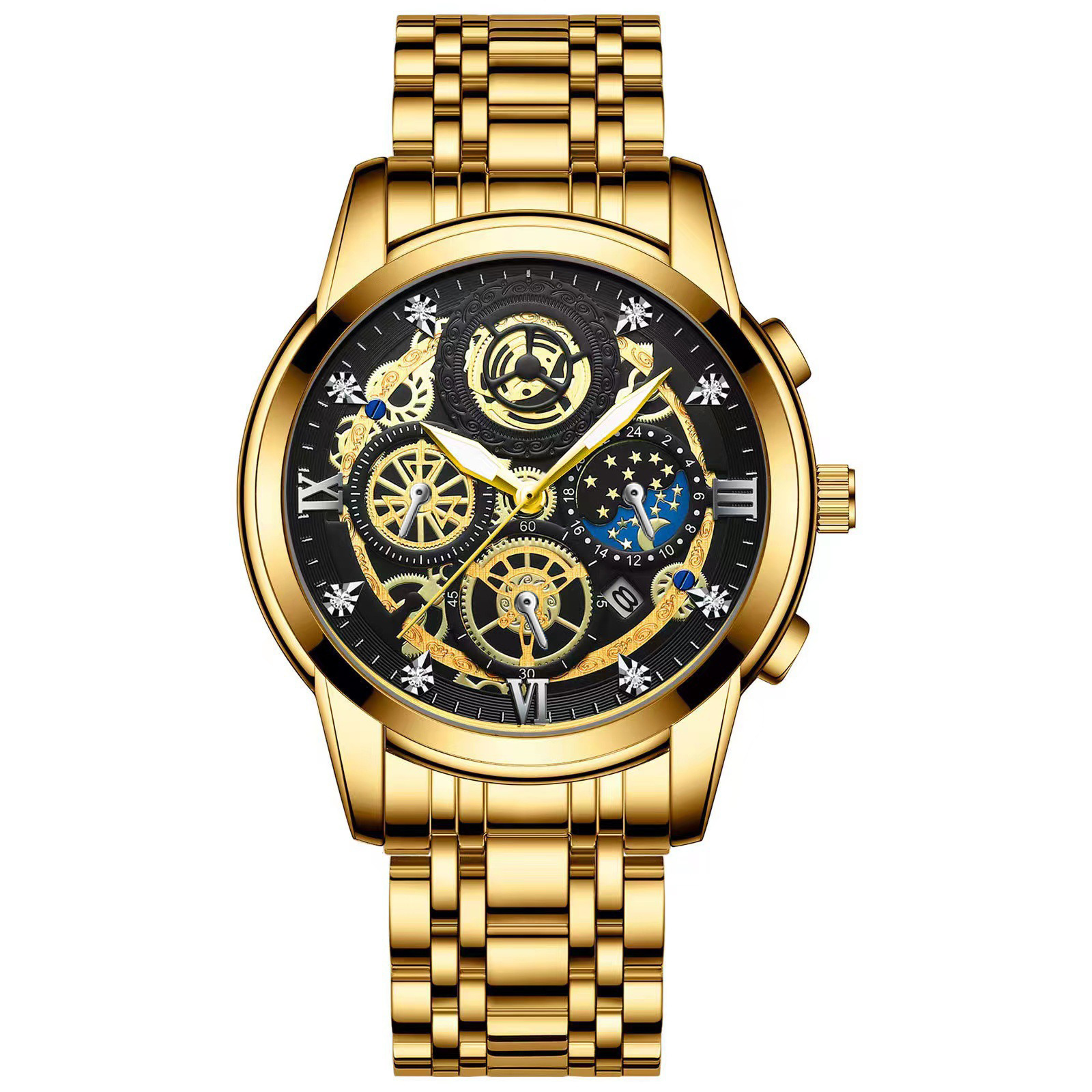 （Made in China） men's original luxury watch waterproof stainless steel ...