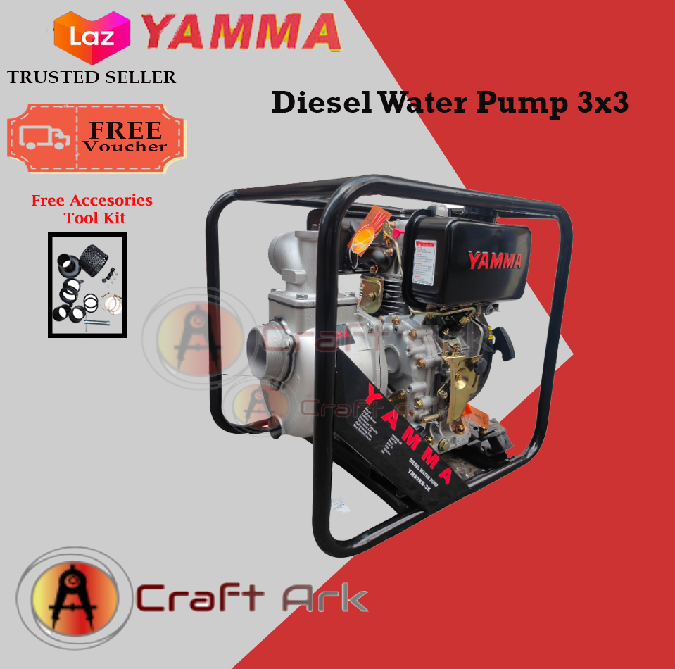 Yamma Diesel Water Pump 3x3 | Lazada PH