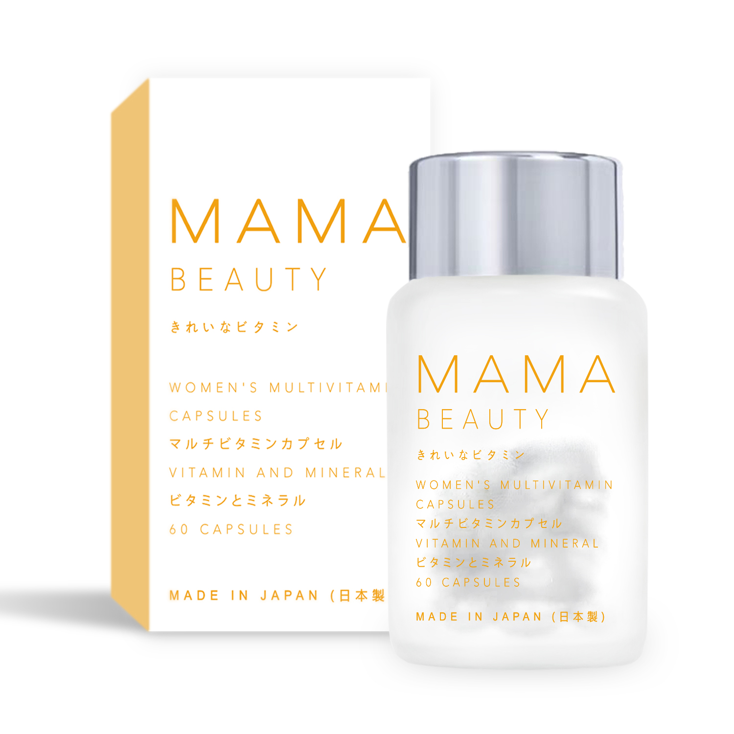 Mama Beauty Women's Multivitamin Capsules Vitamins Capsule Boosts ...