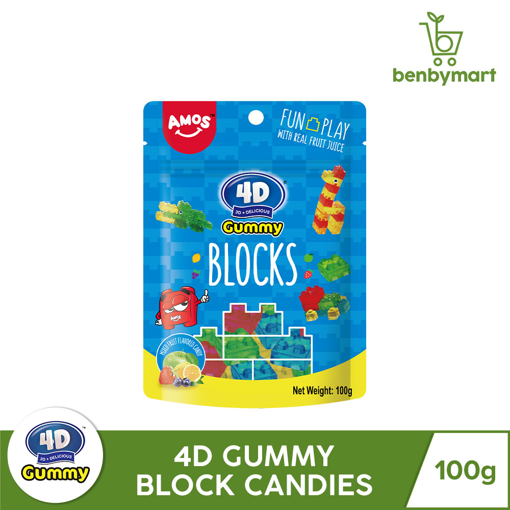 4D Gummy Blocks 100g | Lazada PH