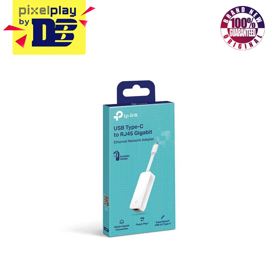 TP-Link USB Type-C TO RJ45 Gigabit Ethernet Network Adapter (White ...