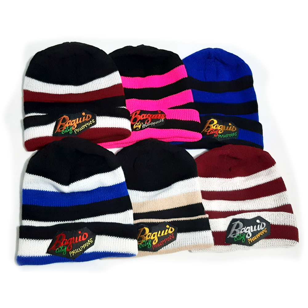 Bonnet stripe for adults and kids Makapal bonet baguio city | Benny ...
