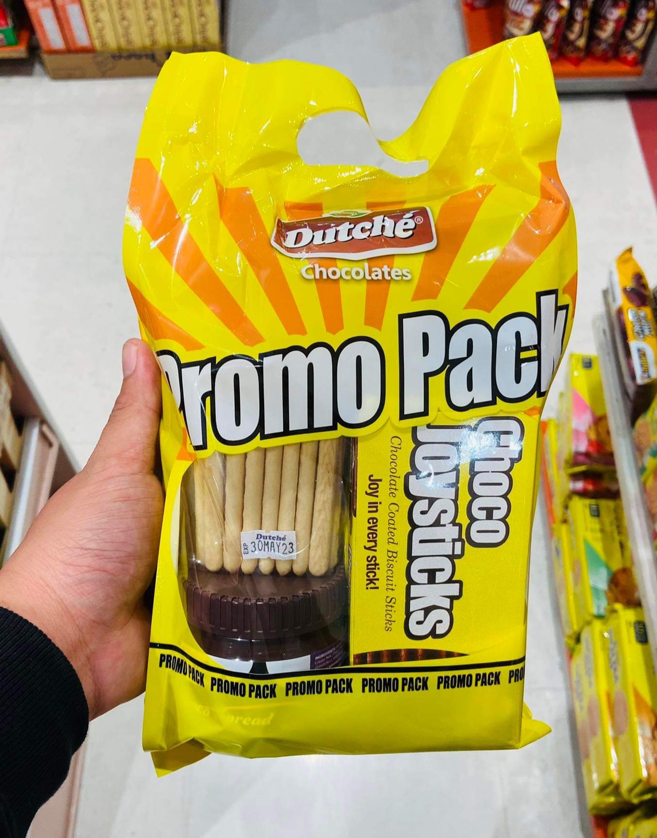 Dutche Choco Joysticks Promo Pack Chocolate Coated Biscuit Sticks ️ ...