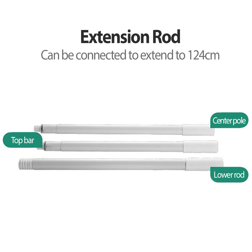 Large Surface Lint Roller, Extra Sticky Device with 3 Extendable Long ...