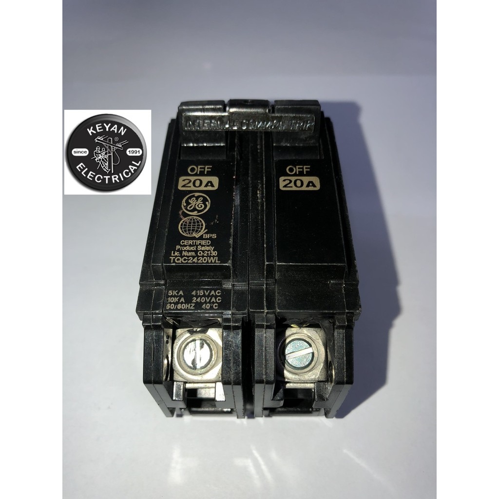 (High Quality) GE CIRCUIT BREAKER - BOLT ON - 15Ampere to 100Ampere - 2 ...