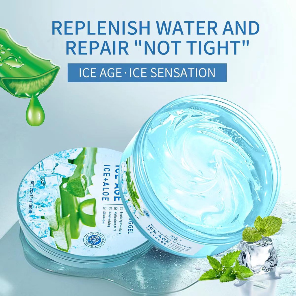 DW Ice Age Ice Aloe Vera Soothing Gel 300g | Lazada PH