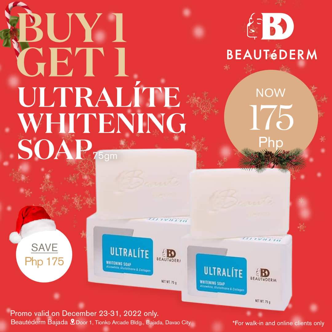 B1T1 Ultralite Whitening Soap (Algowhite, Glutathione & Collagen ...