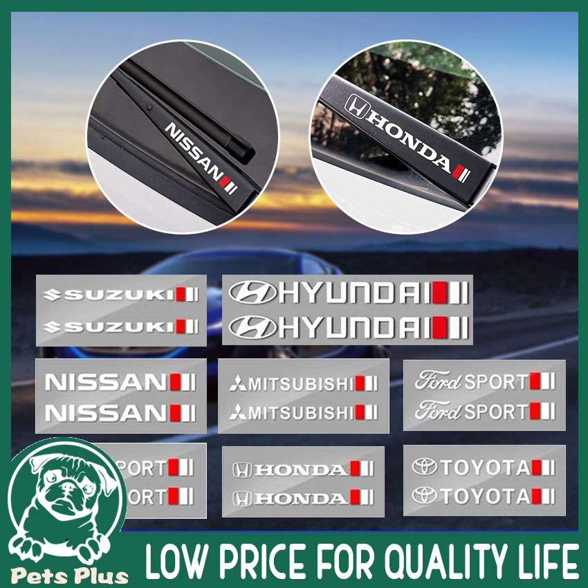 ★Same Day Shipping★ Car Windshield Wiper Sticker For Toyota / Honda ...